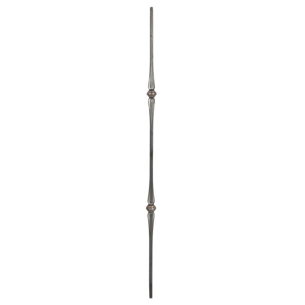 The DG wrought iron Double flat sphere spindle bar – DG wrought iron ...