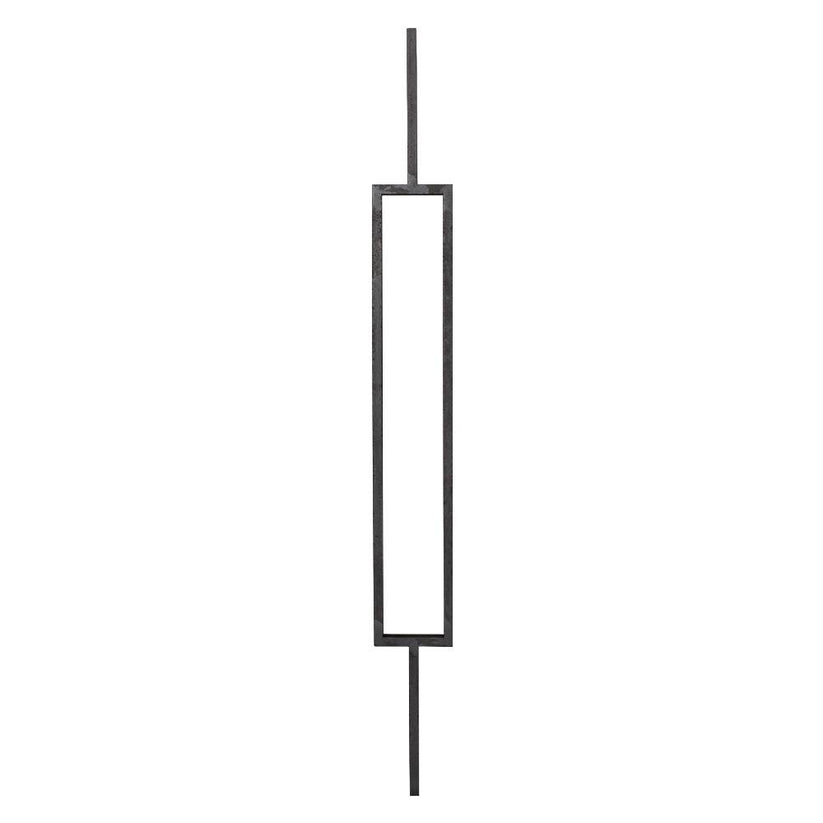 The DG Wrought iron square panel 100MM X 1000MM smooth. – DG wrought ...